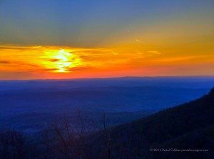 Purple Mountain Majesties from Mount Cheaha