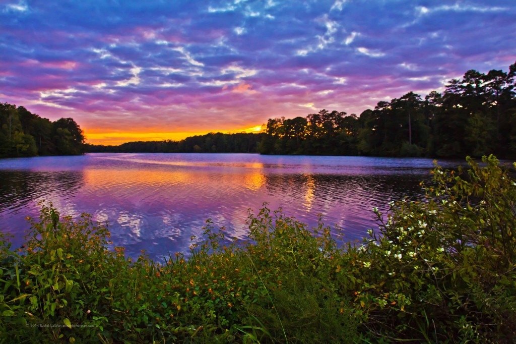 A Moody Sunset at Callaway Gardens
