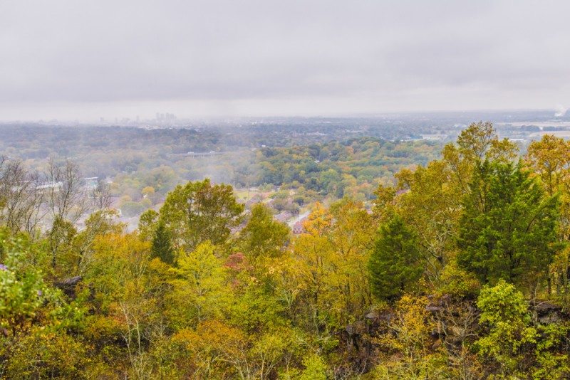 Birmingham in Fog and Fall Colors | Picture Birmingham