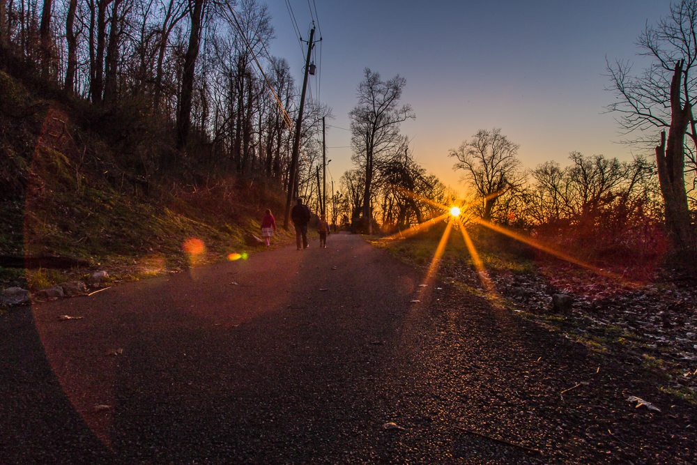2/29/16 – Sunset from the Vulcan Trail | Picture Birmingham