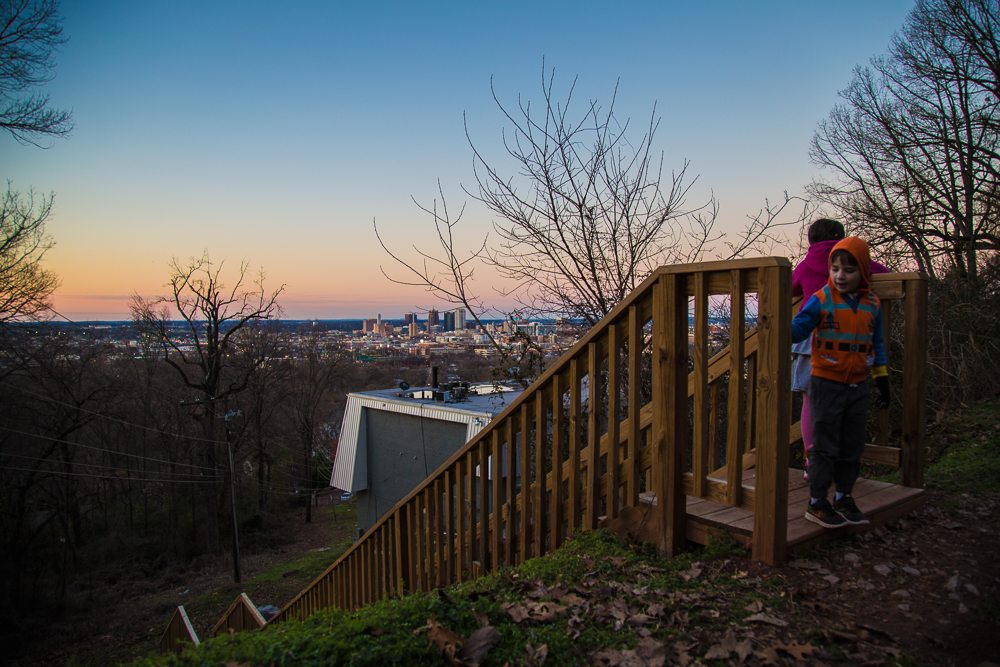 2/29/16 – Sunset from the Vulcan Trail | Picture Birmingham
