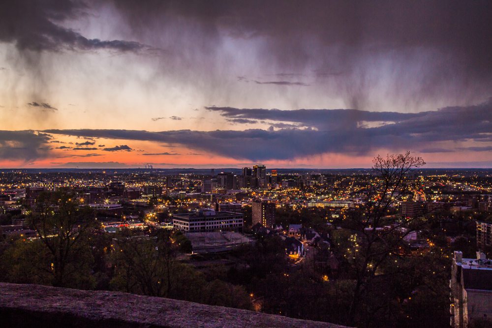 3/20/16 – Virga Clouds and Sunset | Picture Birmingham