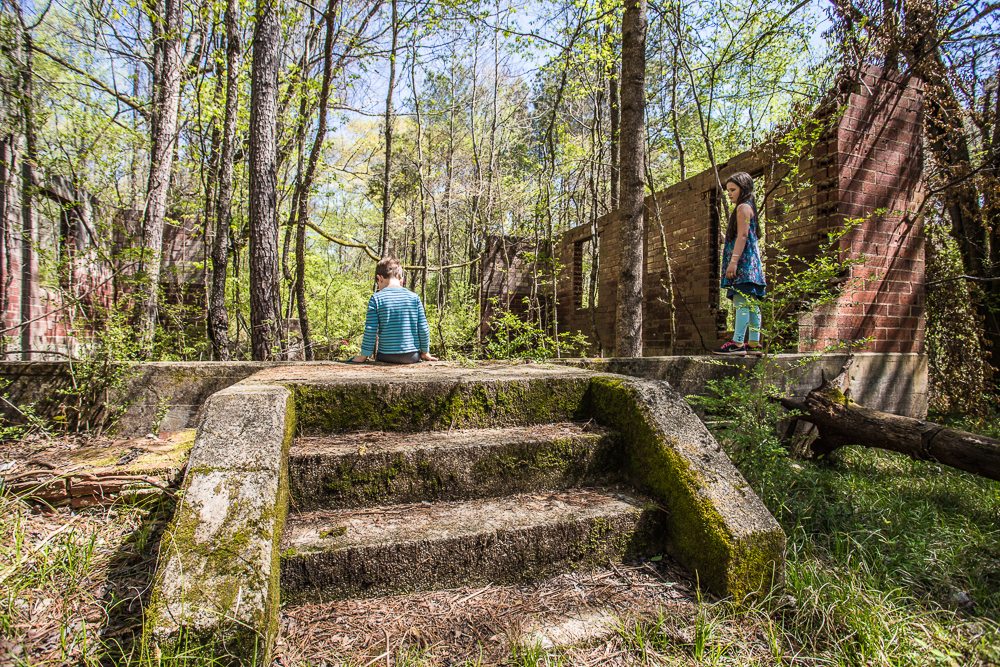 3/28/16 – Ruin Exploration at Ruffner Mountain | Picture Birmingham