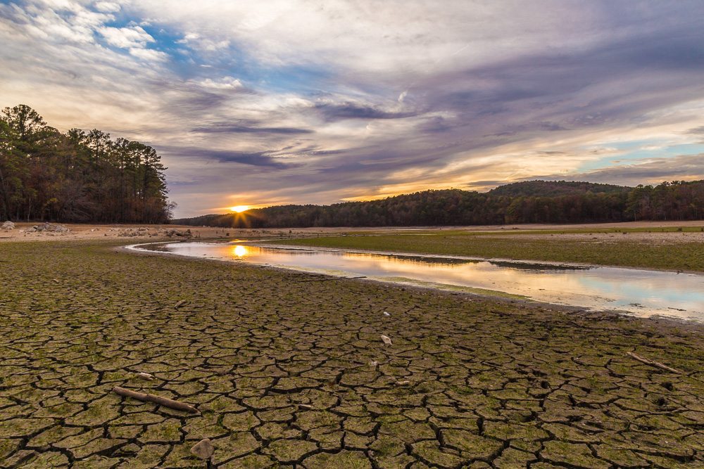 11/11/16 – Lake Purdy + Drought + Sunset | Picture Birmingham