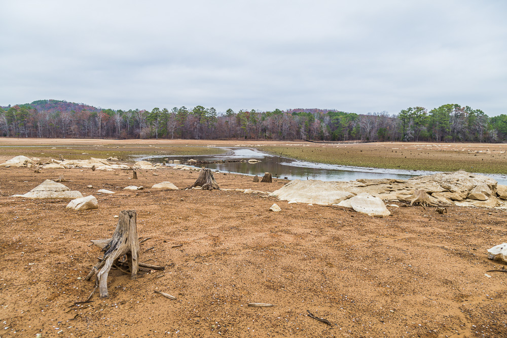 12/7/16 – Exploring Drought-Stricken Lake Purdy | Picture Birmingham