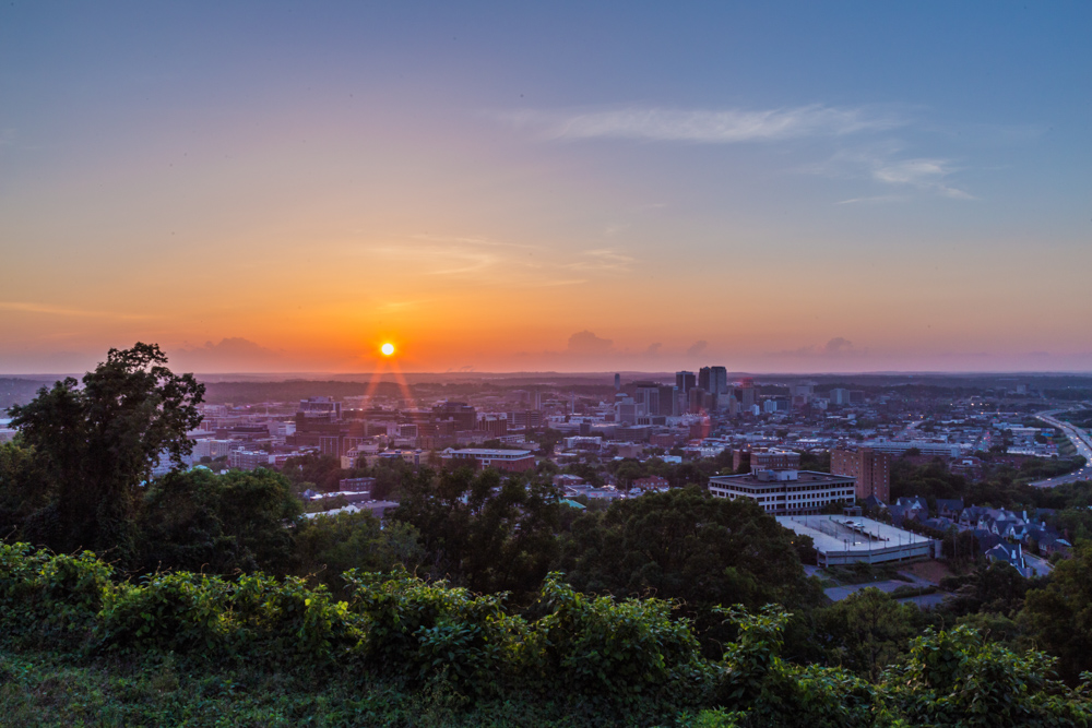5/31/17 – Sunset on a Steamy Night | Picture Birmingham