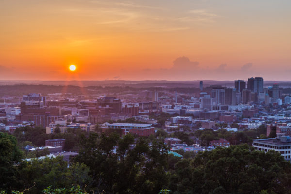 5/31/17 – Sunset on a Steamy Night | Picture Birmingham