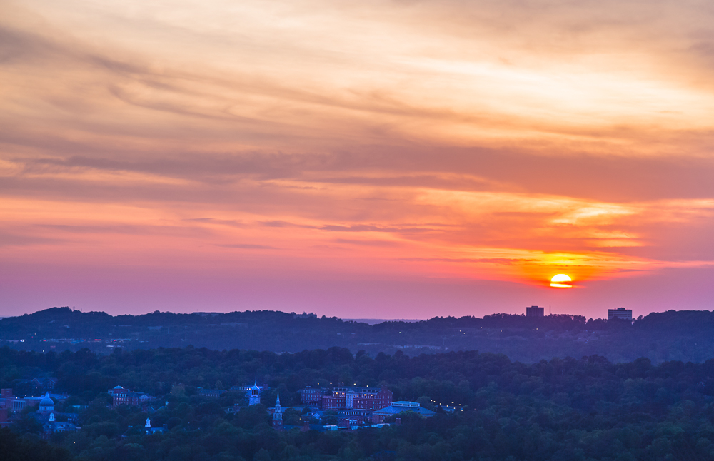 5/3/18 – Sunset Over Samford | Picture Birmingham